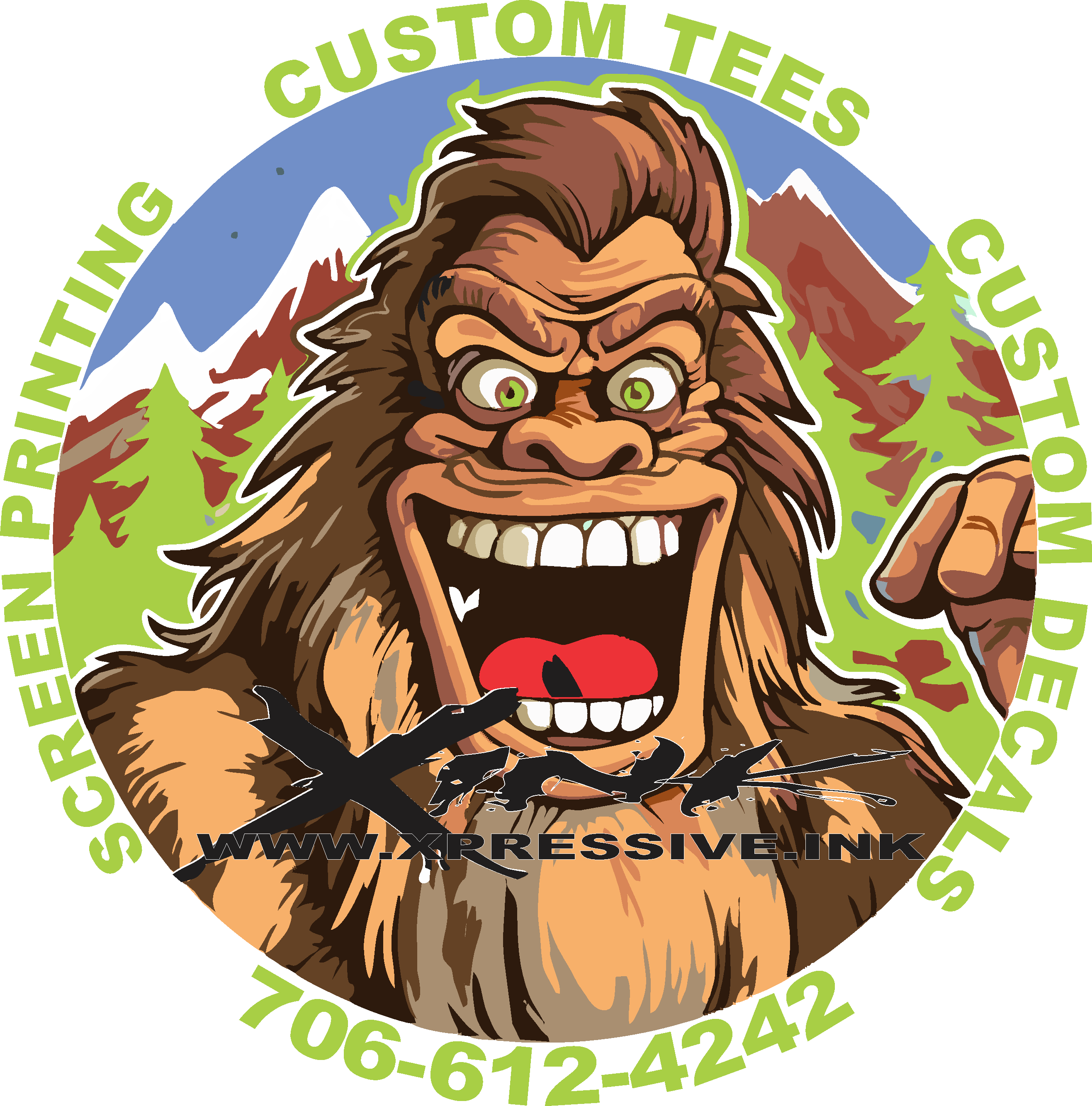 CUSTOM 3 INCH DECALS – Xpressive Ink